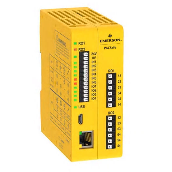 Configurable safety system - IC225SSE262 - Emerson - Ethernet