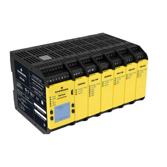 Ethernet input module - IC225SDD841 - Emerson - safety / automation / SIL