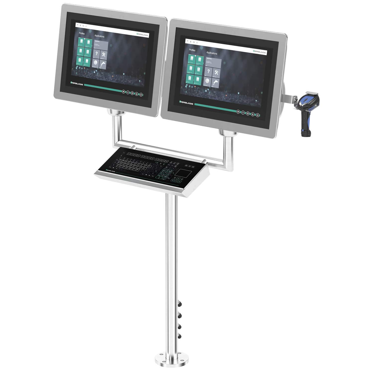 LCD monitor - VisuNet GXP - Pepperl+Fuchs SE - LED backlight / 19" / 21.5"