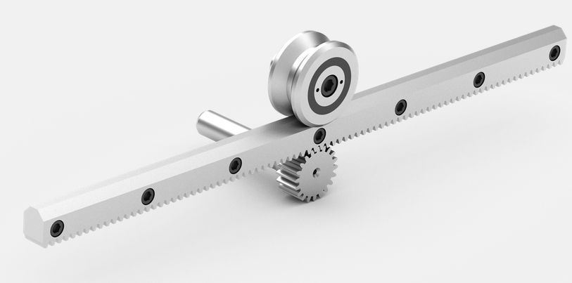 Slide rail / roller / for heavy-duty applications - Güdel