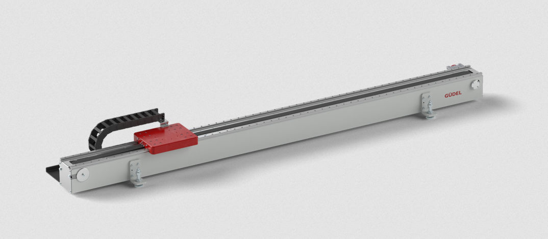 Rack-and-pinion linear axis - CoboMover CMF - Güdel - linear motor ...