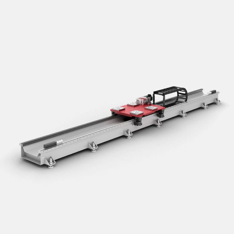 Rack-and-pinion linear axis - TMF series - Güdel - linear motor-driven ...