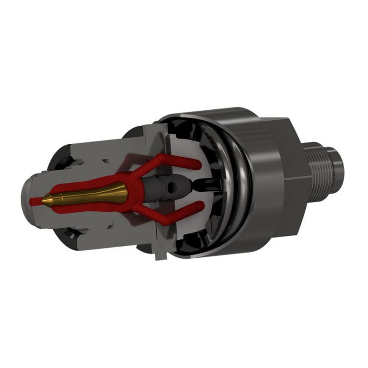 Needle shut-off nozzle - SHP - Herzog AG - injection / for melt ...