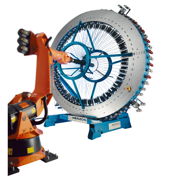 Radial braiding machine - RF 1/144-100 - HERZOG GmbH