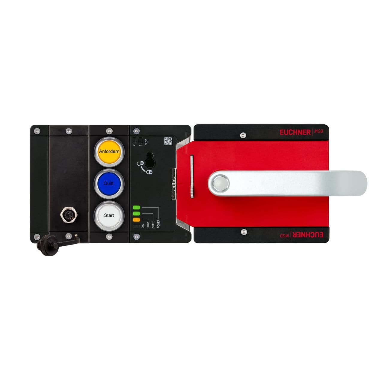 Handle lock - MGB2-L1H-MLI-U-CA-R-161928 - EUCHNER GmbH + Co. KG - with buttons ...