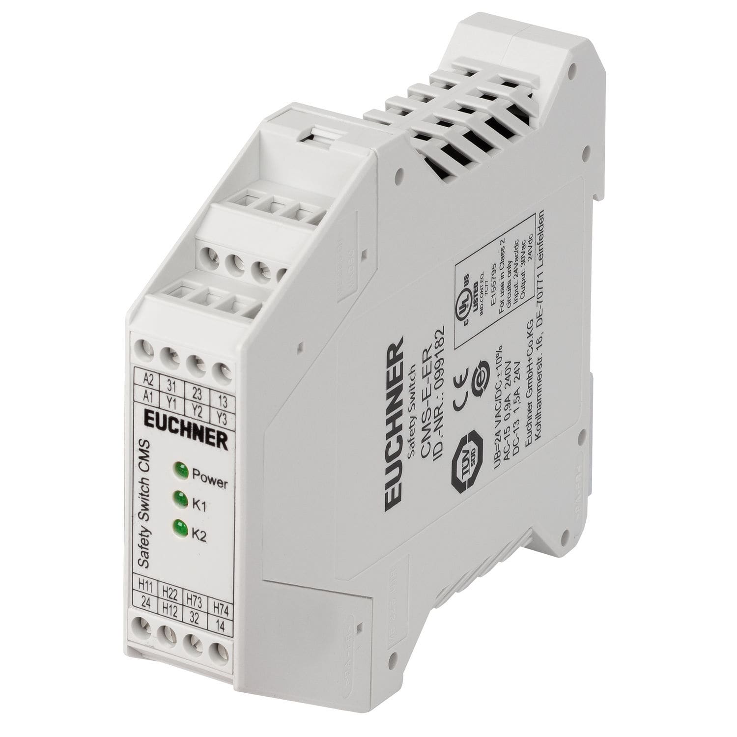IP40 switch - CMS-E-ER - EUCHNER GmbH + Co. KG - IP20 / DIN rail / safety