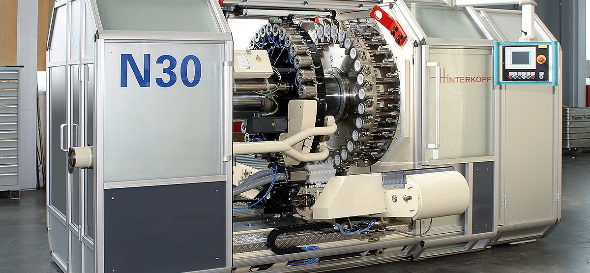 Tube necking machine - N30 - Hinterkopf