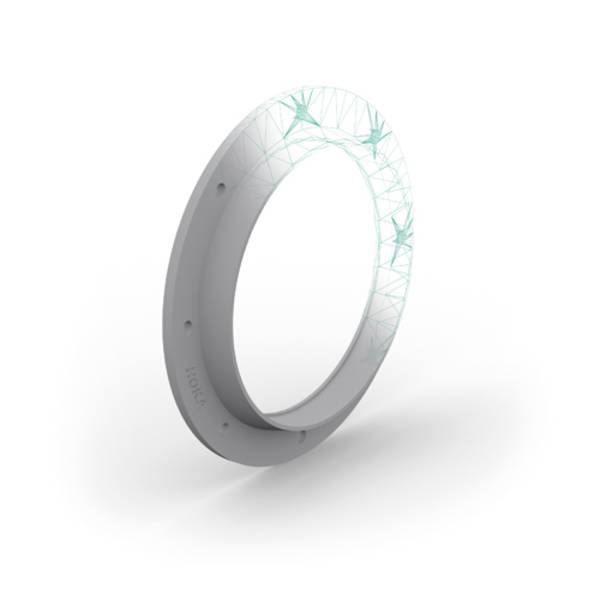 Plastic flange - HoKa GmbH - round