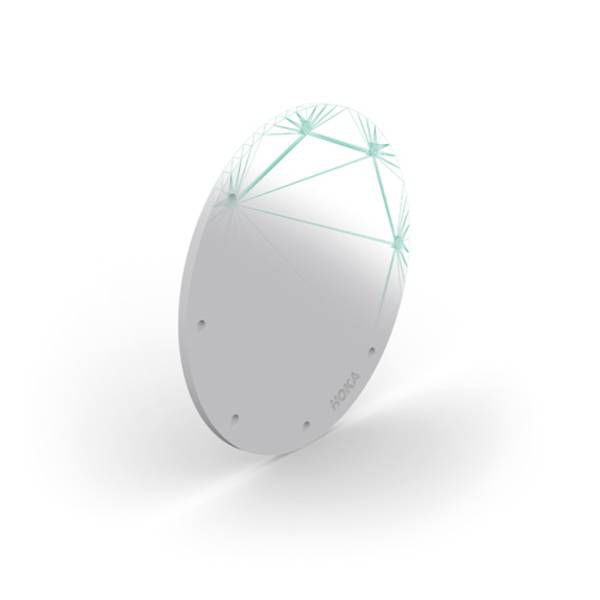 Plastic flange - HoKa GmbH - round / blind