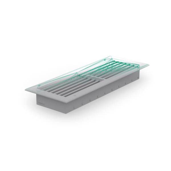 Plastic ventilation grill - HoKa GmbH - rectangular