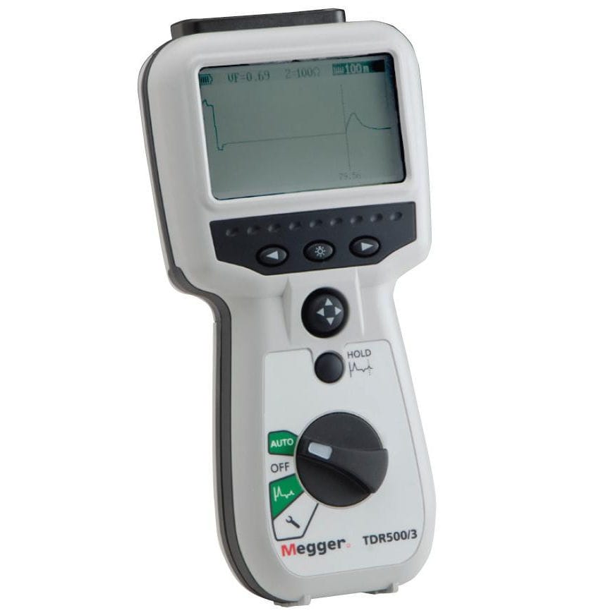 Portable reflectometer - TDR500/3 - MEGGER - TDR