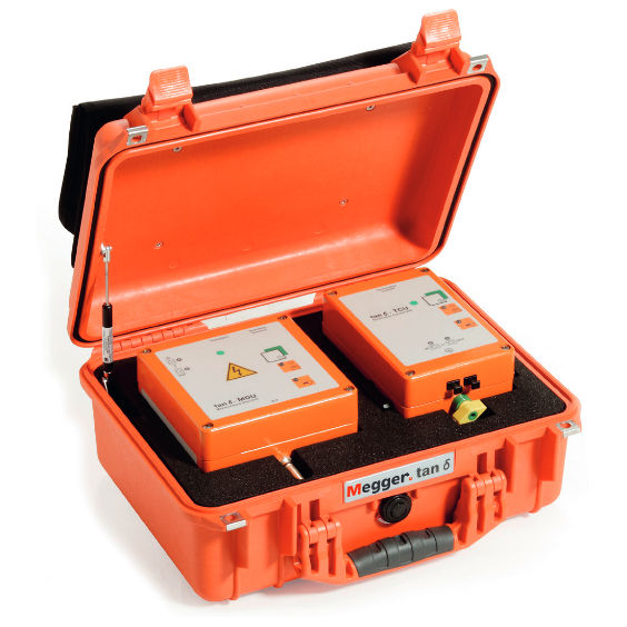 Tangent delta test system - Tan delta - MEGGER - for cables / portable