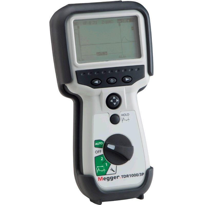TDR reflectometer - TDR1000/3P - MEGGER - time-domain / portable