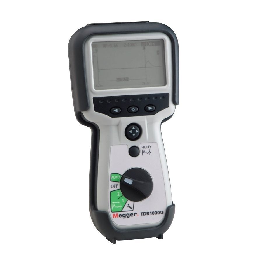 TDR reflectometer - TDR1000/3P - MEGGER - portable