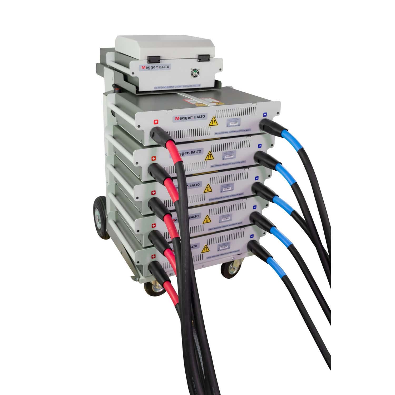 Circuit breaker testing device - BALTO Modular - MEGGER - current ...