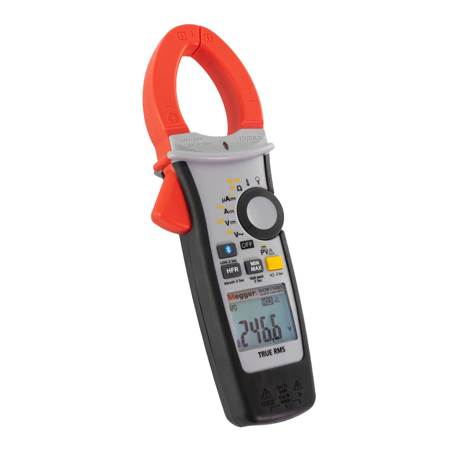 Digital clamp meter - DCM1500S - MEGGER - portable / 1000 V / 600 V