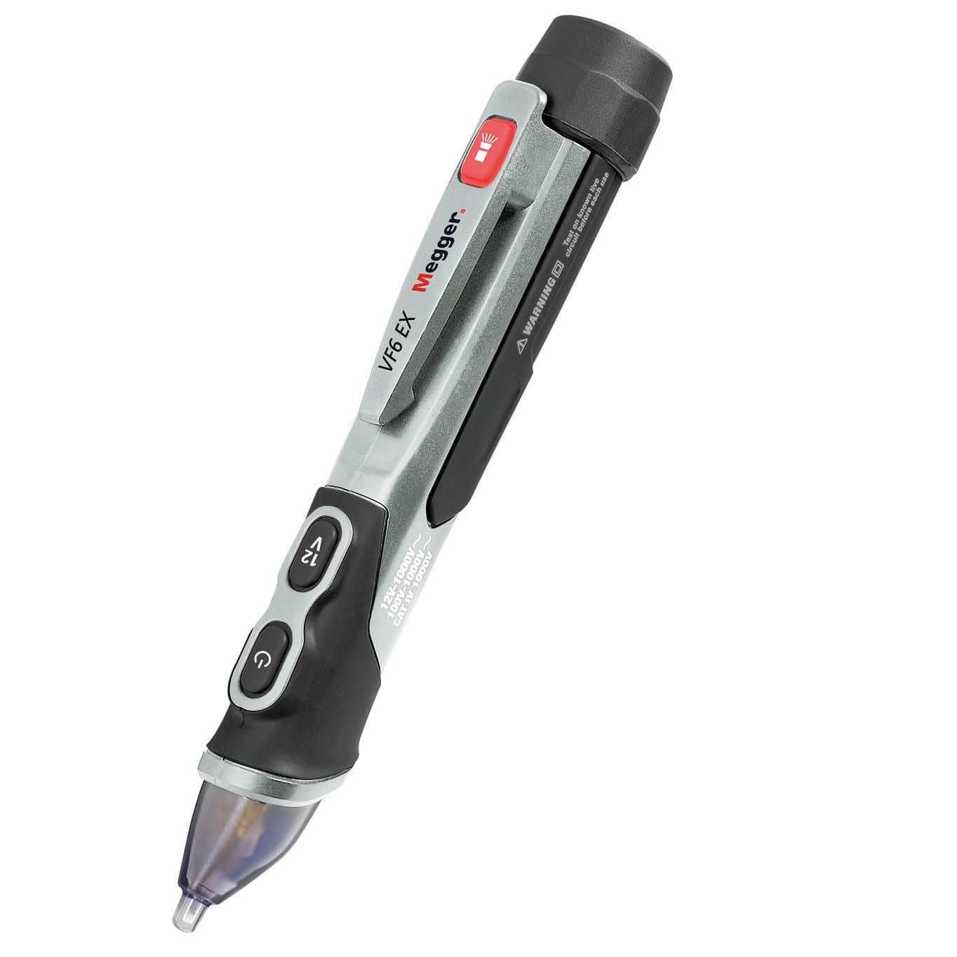 AC voltage detector - VF6 - MEGGER - LED / acoustic / for hazardous areas