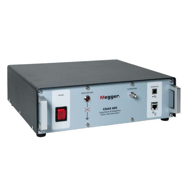 Power factor measuring instrument - CDAX 605 - MEGGER - dissipation ...