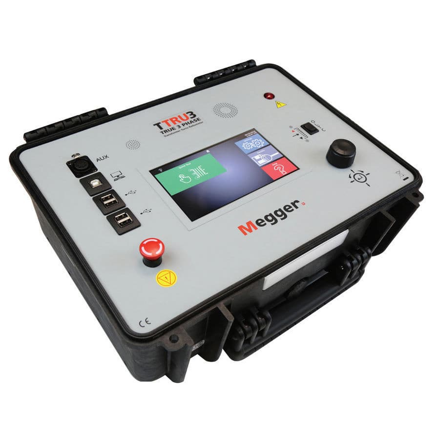 Digital ratiometer - TTRU3 - MEGGER - for transformers