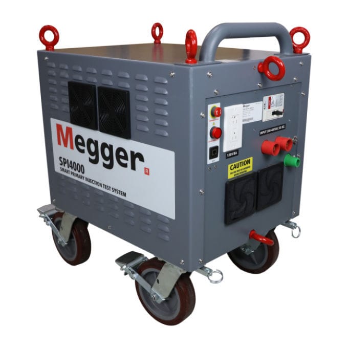 Primary injection testing device - SPI4000 - MEGGER - current / voltage ...