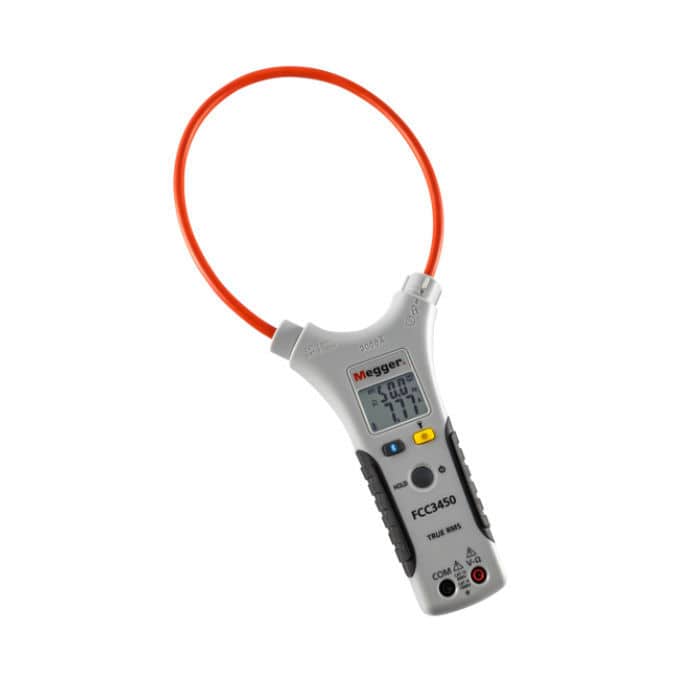 3000 A clamp meter - FCC3450 - MEGGER - digital / portable / 1000 V