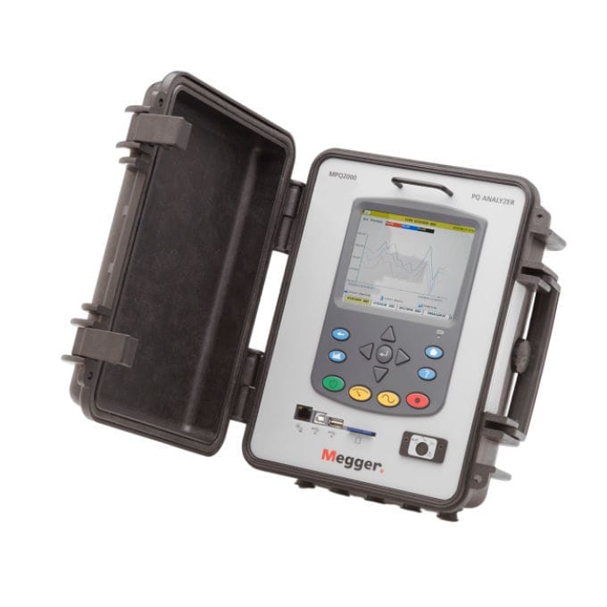 Power quality analyzer - MPQ2000 - MEGGER - electric / portable / rugged