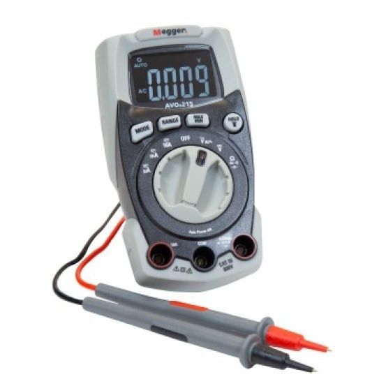True RMS multimeter - AVO®215 - MEGGER - 4000 count digital / portable ...