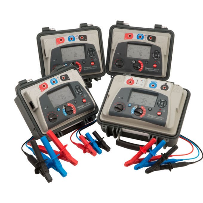 Insulation resistance tester - MIT series - MEGGER - high-voltage / AC ...