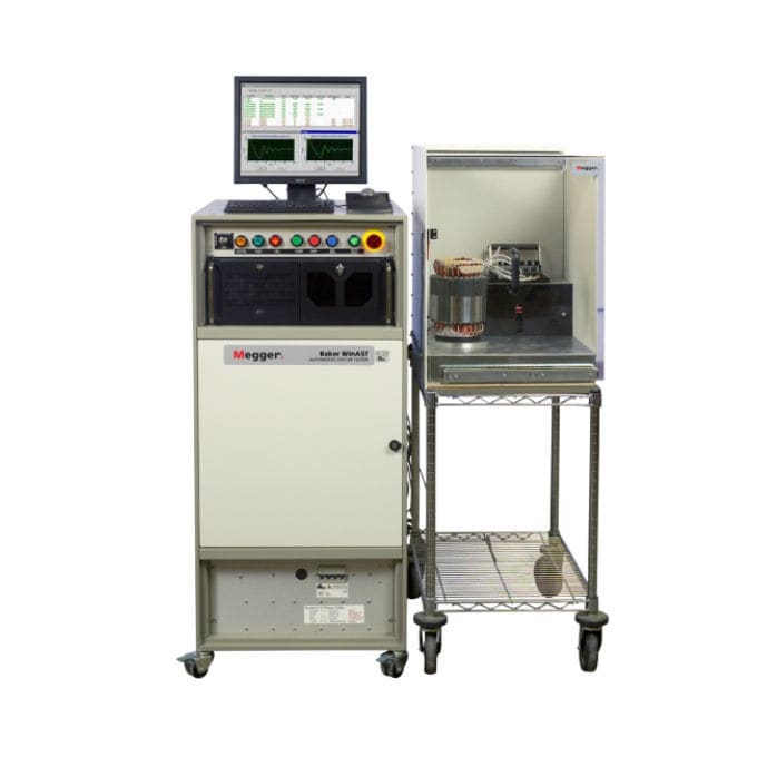 Quality control system - Baker WinAST - MEGGER - analysis / test / electric