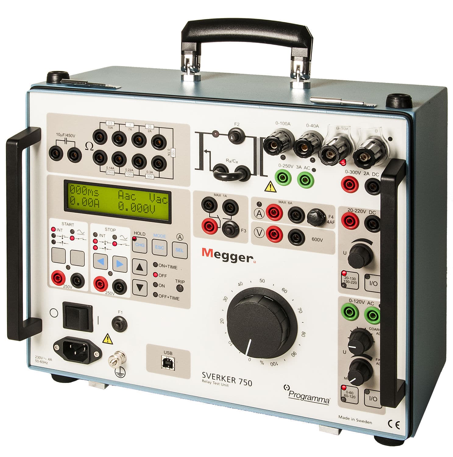 Relay test system - SVERKER 750/780 - MEGGER - electric / for ...