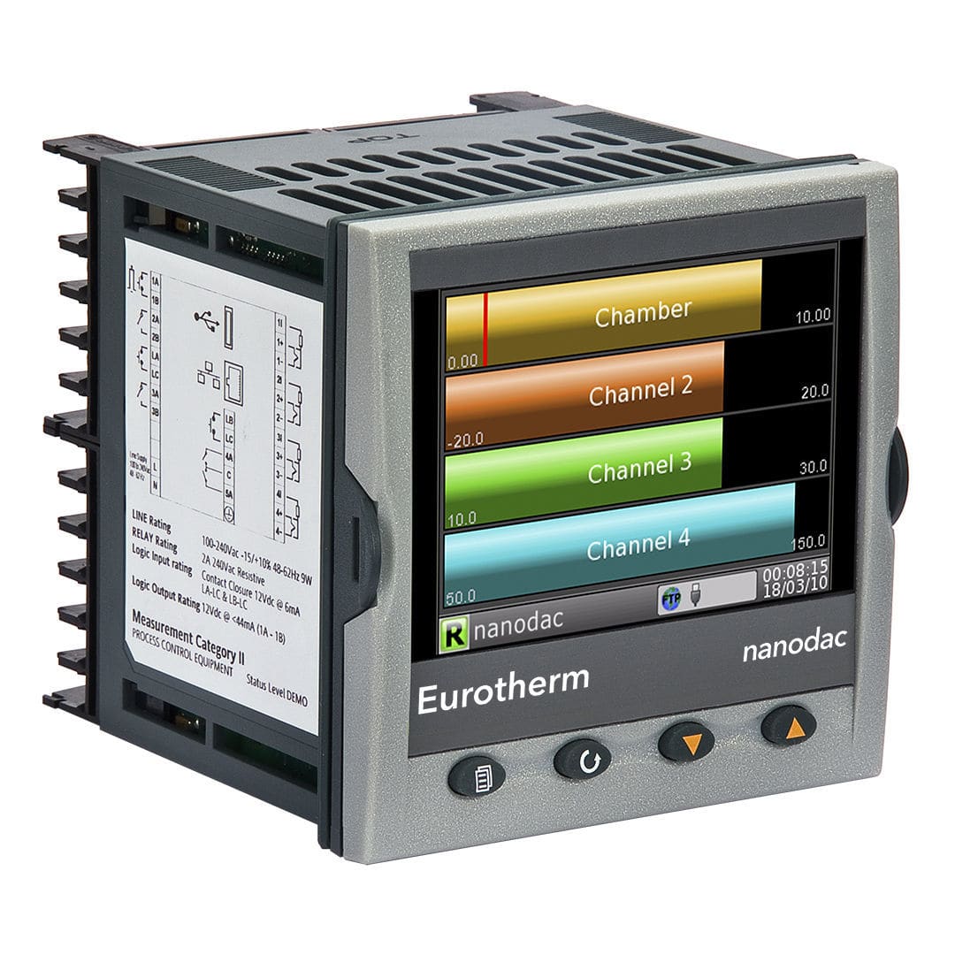 Universal PID controller - Eurotherm® nanodac™ - Watlow Electric ...