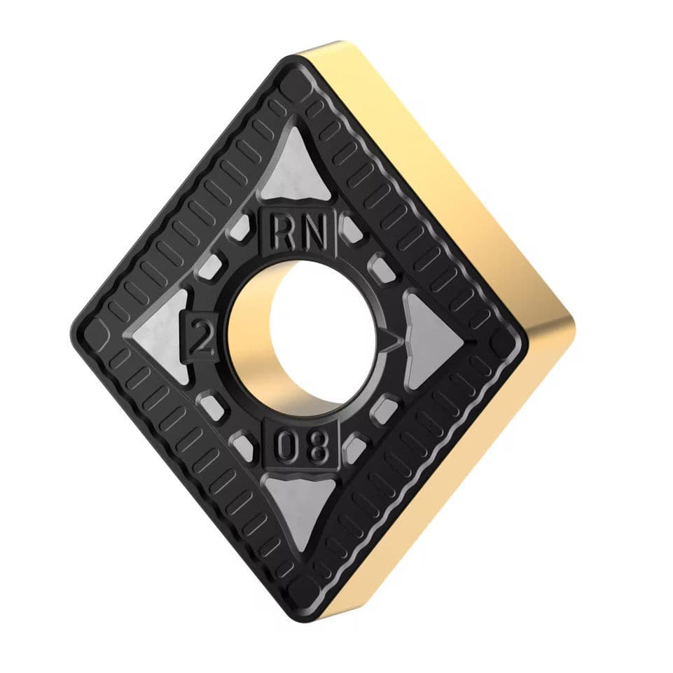 Positive turning insert - KCP25C - Kennametal - negative / for steel ...