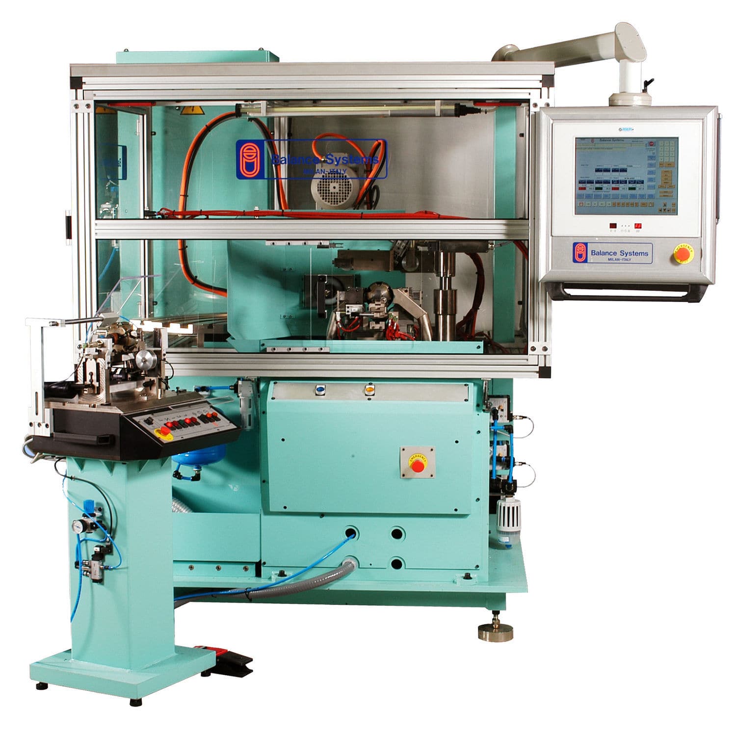 Horizontal balancing machine - DMK4-A-I - Balance Systems S.r.l ...