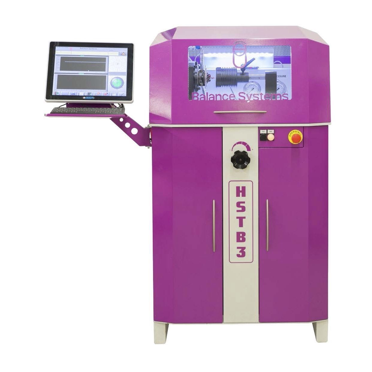 Turbocharger balancing machine - HSTB3 - Balance Systems S.r.l ...