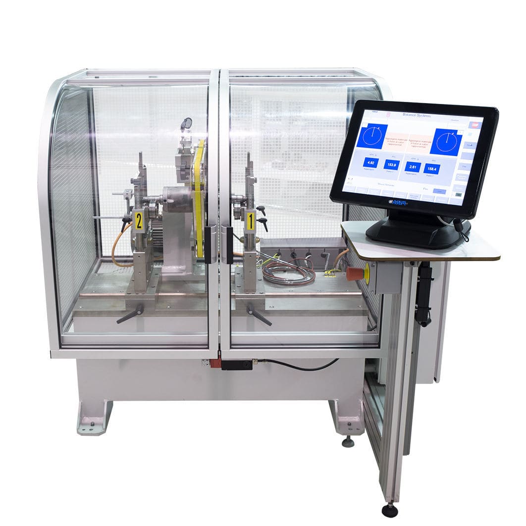 Manual balancing machine - RB50 - Balance Systems S.r.l - horizontal ...