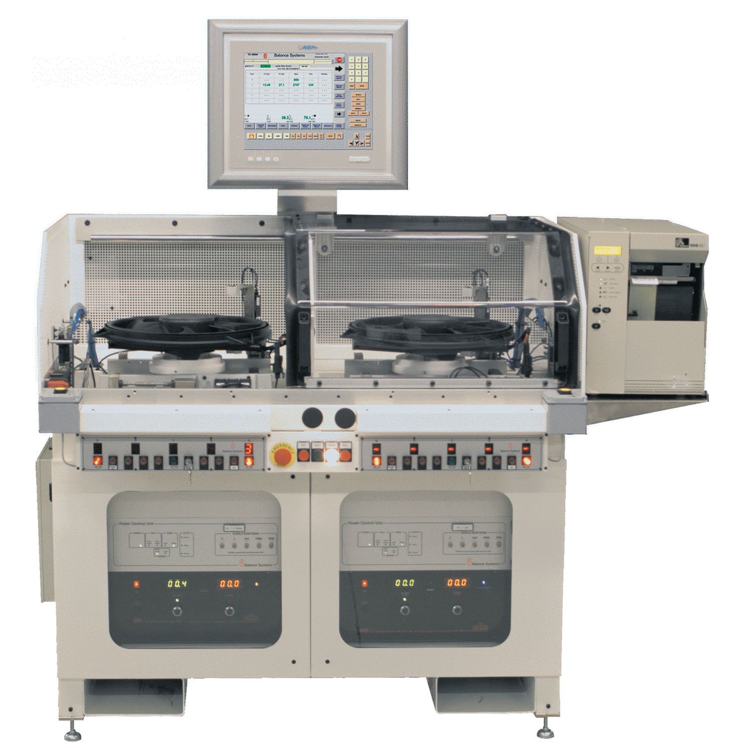 Horizontal balancing machine - BTK1V-2S - Balance Systems S.r.l ...