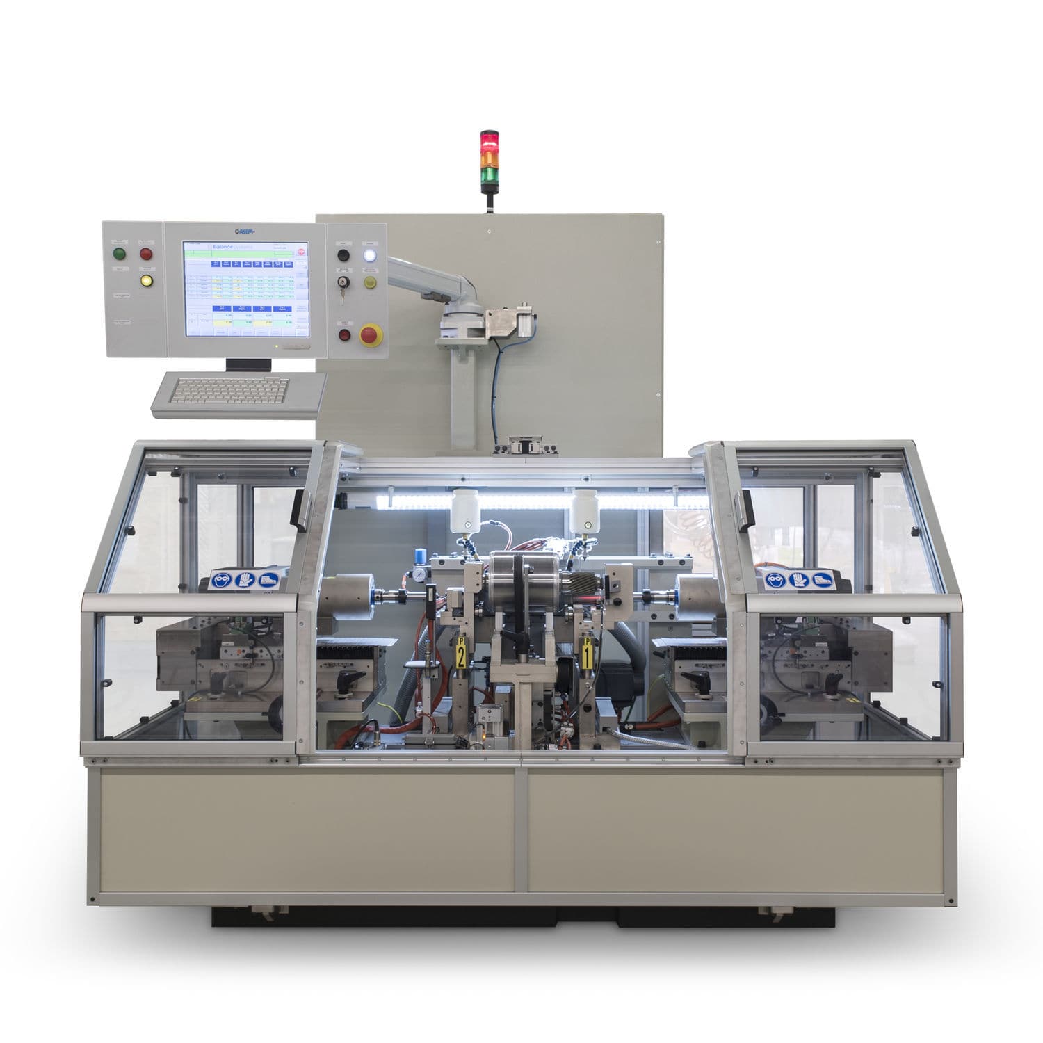 Horizontal balancing machine - RB50A - Balance Systems S.r.l - dynamic ...