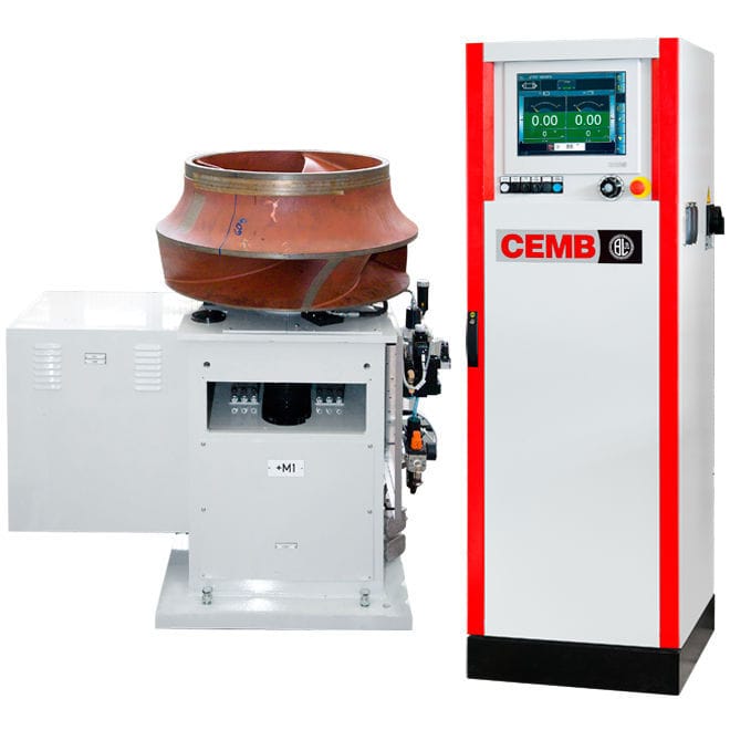Vertical balancing machine - V500 - CEMB - dynamic / for rotors / for ...