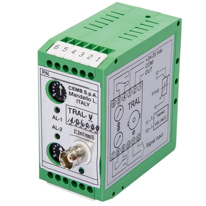 Continuous surveillance vibration transmitter - TRAL-A - CEMB