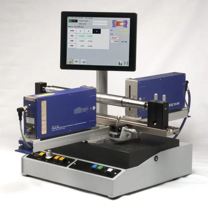 Laser micrometer - MECLAB - MARPOSS - bench-top / graphic / precision