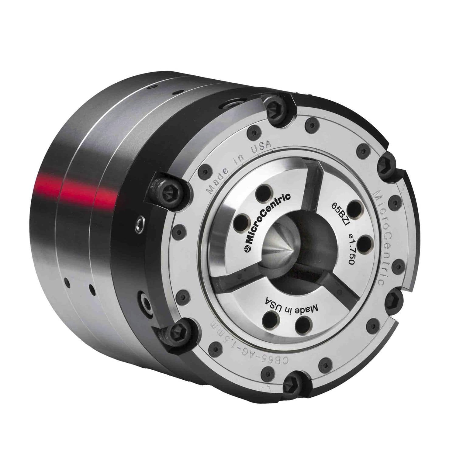 Machining collet chuck - CB-AG - Microcentric - radial / precision / 3-jaw