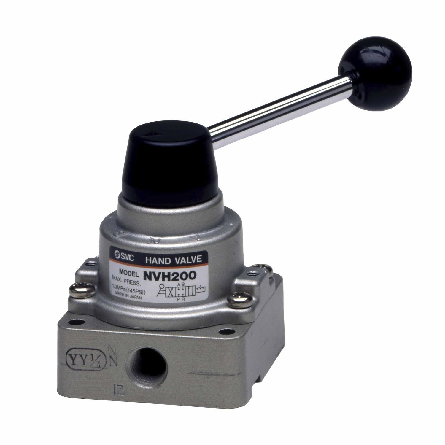 Ball valve - HV - Microcentric - pneumatic / for control