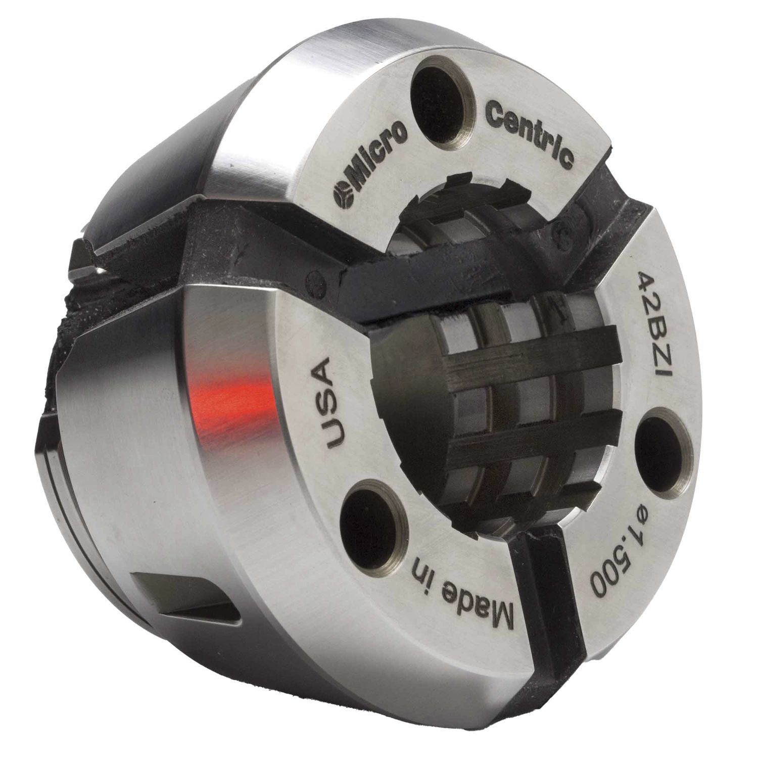 SK collet chuck - 42BZI Series - Microcentric - for machining / for CNC ...