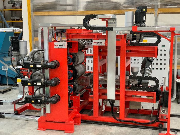 Multilayer extrusion line - SAGEC® - B.G. PLAST S.r.l. - panel / for ...