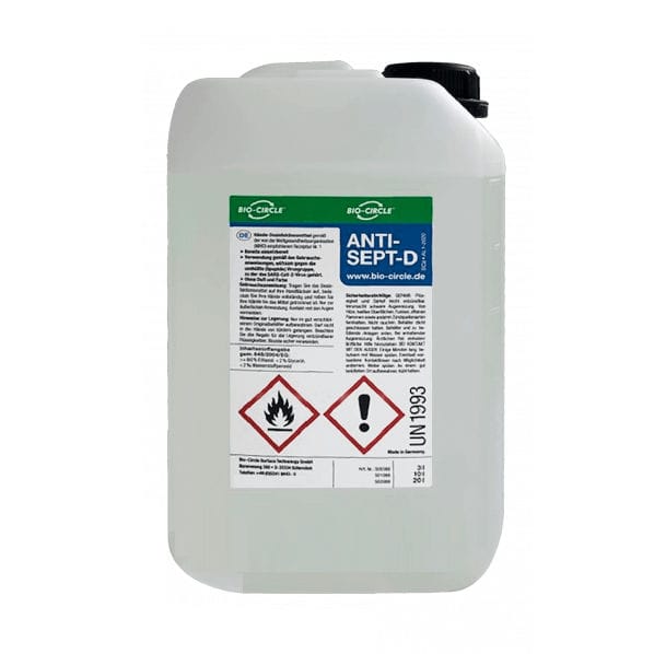 Disinfectant solution - ANTISEPT-D - Bio-Circle Surface Technology GmbH
