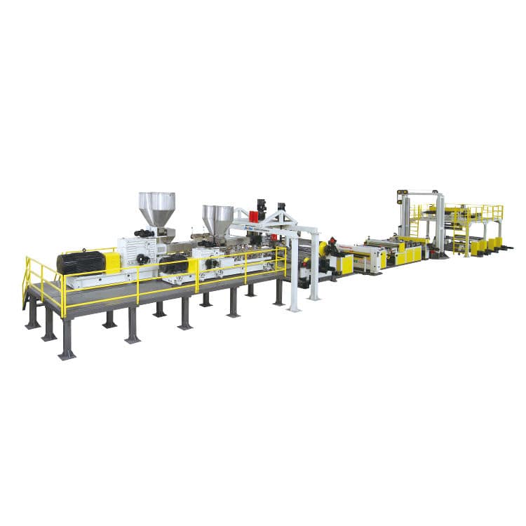 Multilayer extrusion line - JW series - Jwell Extrusion Machinery Co ...