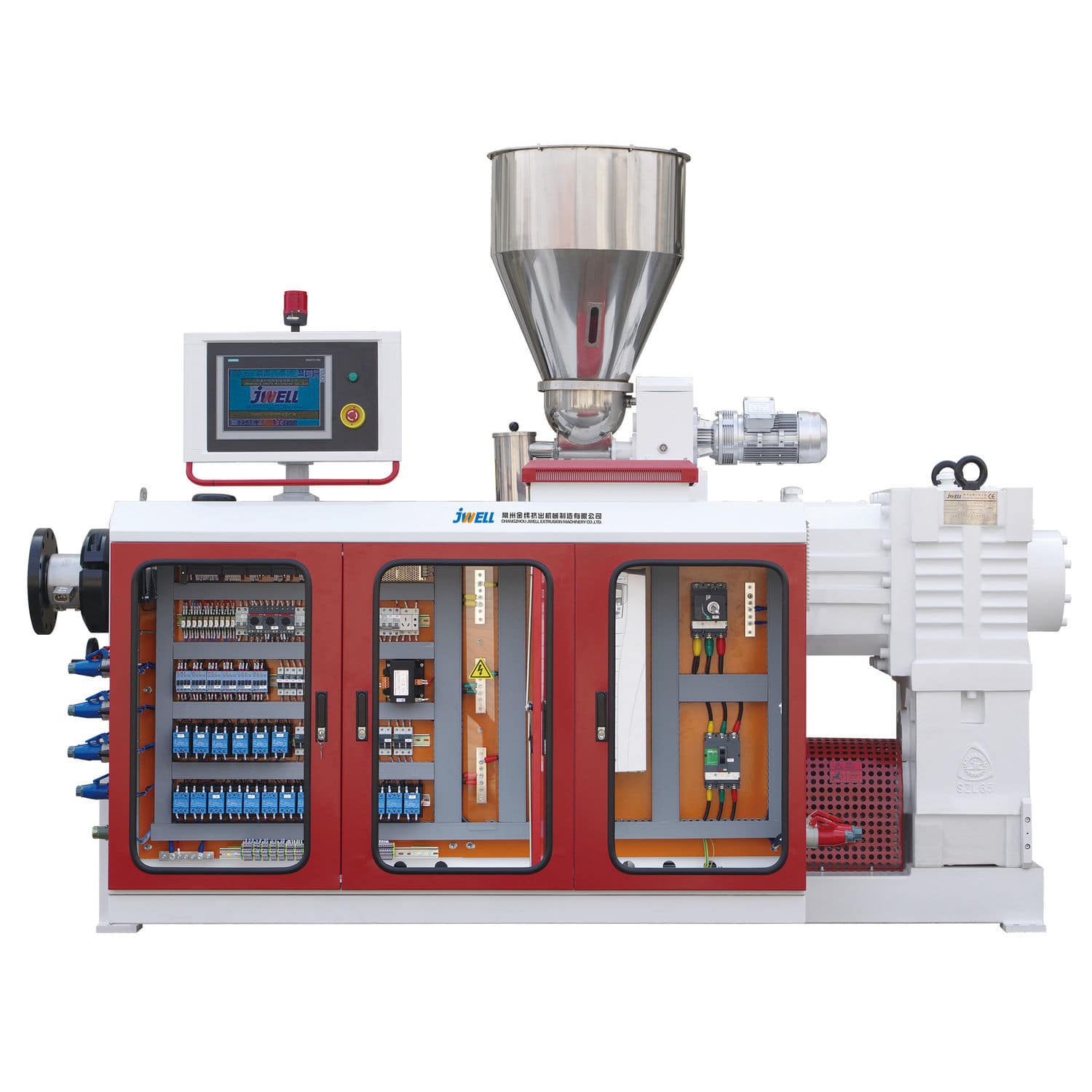 Co-rotating twin-screw screw extruder - JWS series - Jwell Extrusion ...
