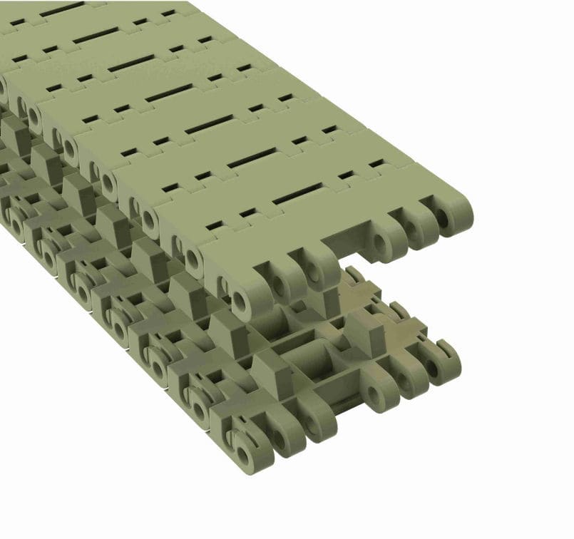 Modular conveyor belt - 7705 - Rexnord Industries, LLC - plastic