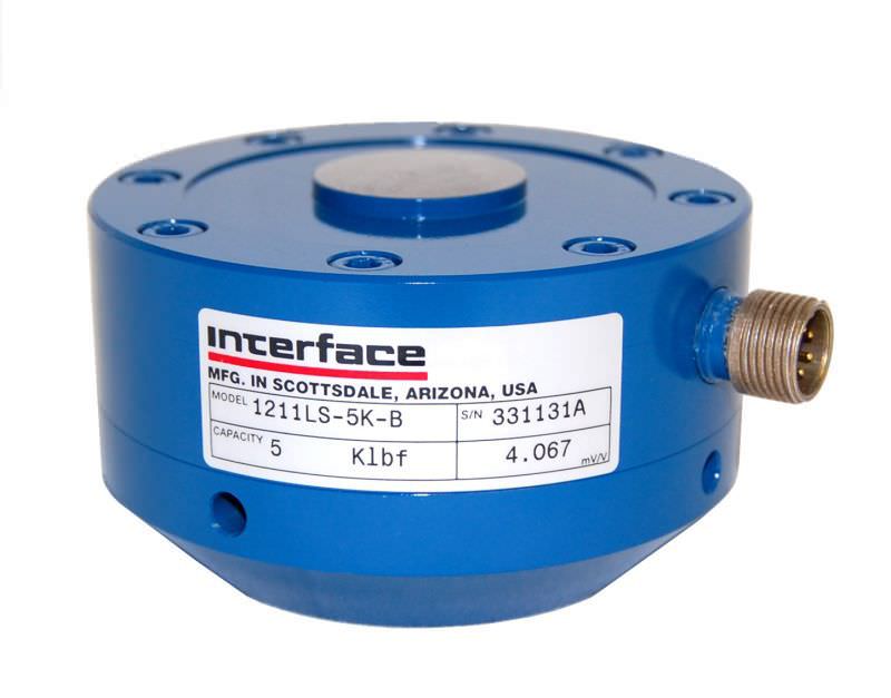 Compression load cell - 5 - 1 800 kN | 1201 - Interface, Inc. - button ...
