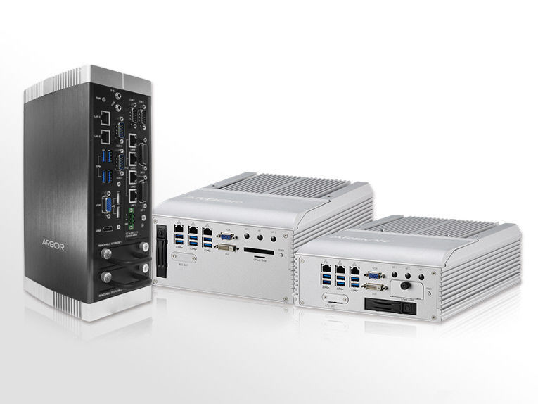 Machine vision PC - ARBOR Technology Corp. - box / Intel® Kaby Lake ...